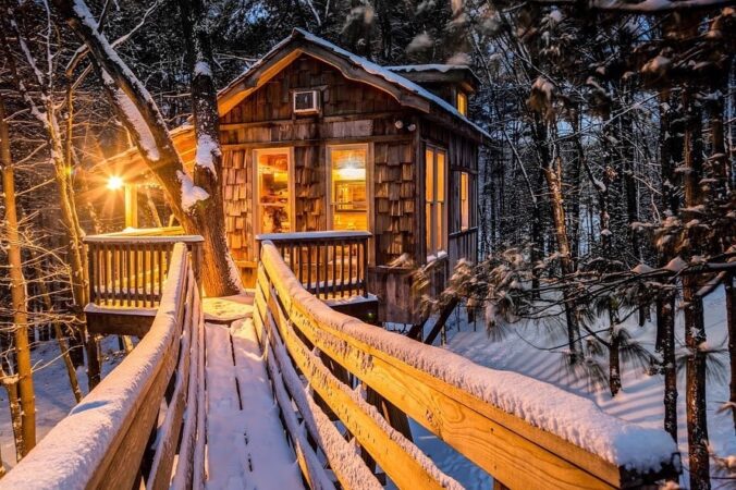 Sleep Underneath A Beautiful Canopy Of Trees At This Epic Resort ...