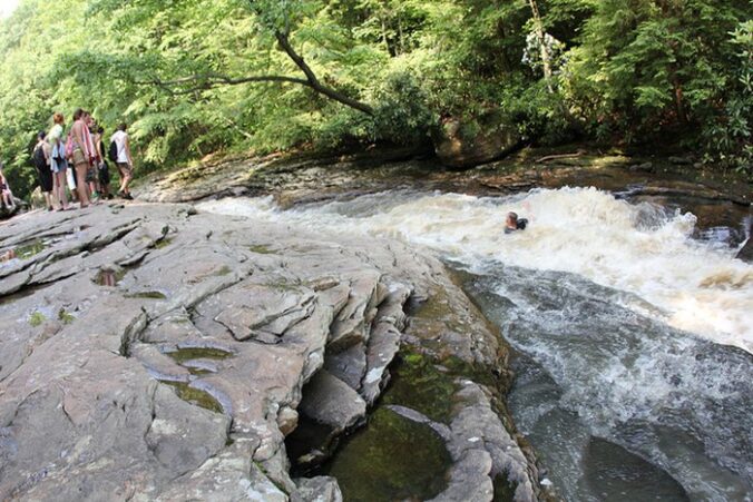 This Natural Water-Slide Is A Perfect Spot To Enjoy The Water ...