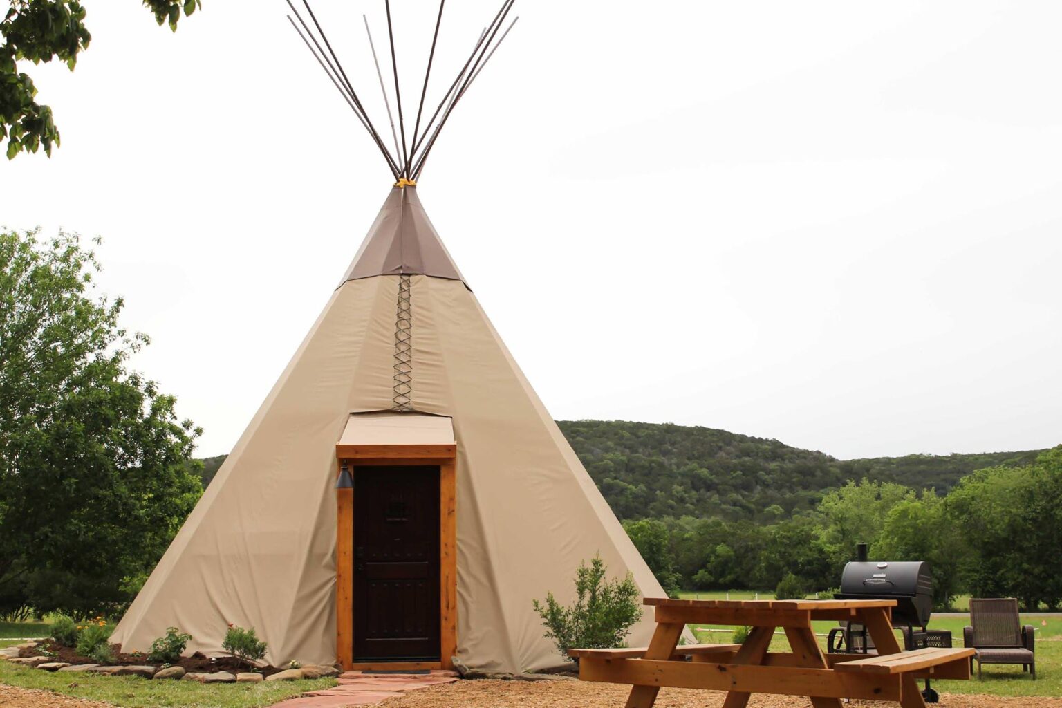 There is a Creek-Side Tipi Village That Is Complete Paradise, An You ...