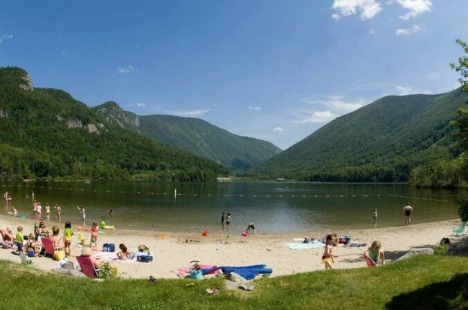 Franconia Notch State Park's Hidden Gem: Echo Lake Beach - Mainstream ...