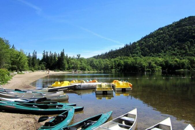 Franconia Notch State Park's Hidden Gem: Echo Lake Beach - Mainstream ...