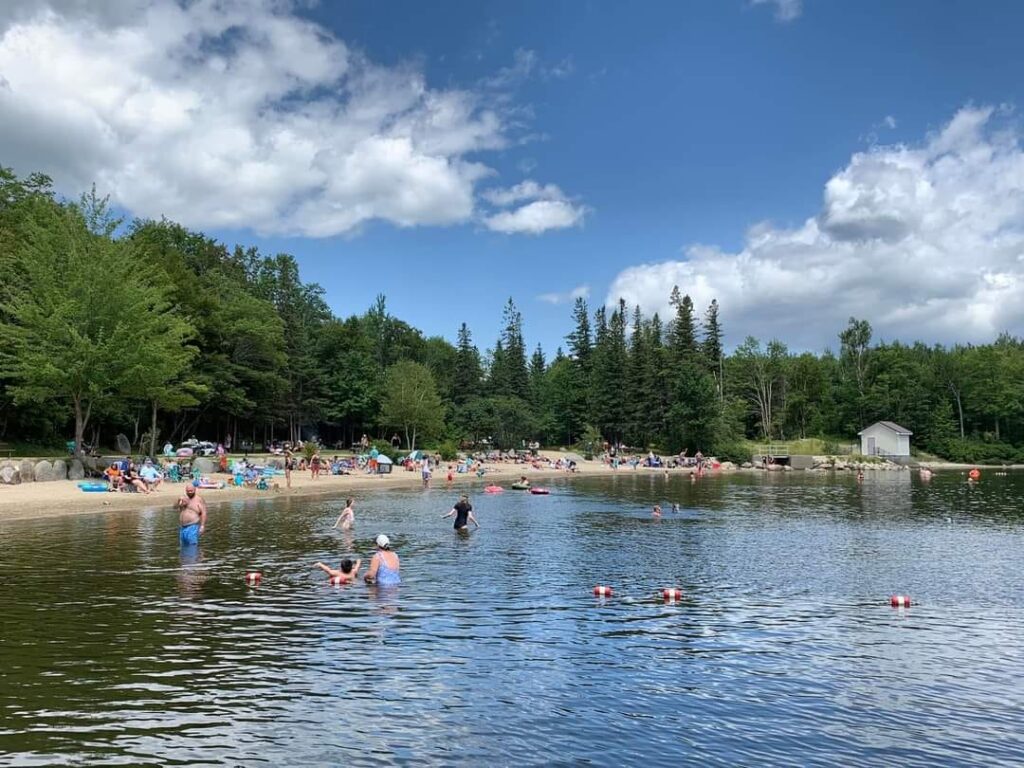 Franconia Notch State Park's Hidden Gem: Echo Lake Beach - Mainstream ...